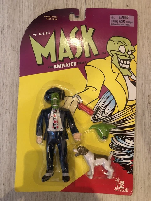 THE MASK THE Animated Series Belly Bustin Mask & Masked Milo Figures ...