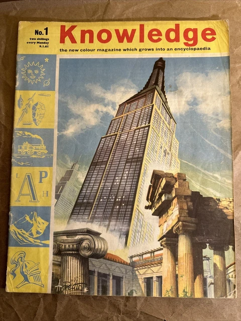 KNOWLEDGE MAGAZINE NO. 1 January 9, 1961 $11.69 - PicClick