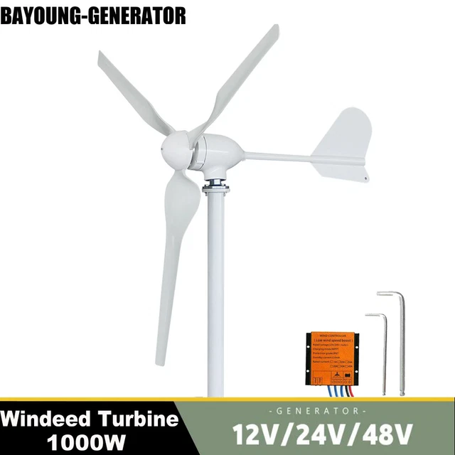 800W WINDKRAFTANLAGE 12V Wind Generator Windturbine Windrad mit ...