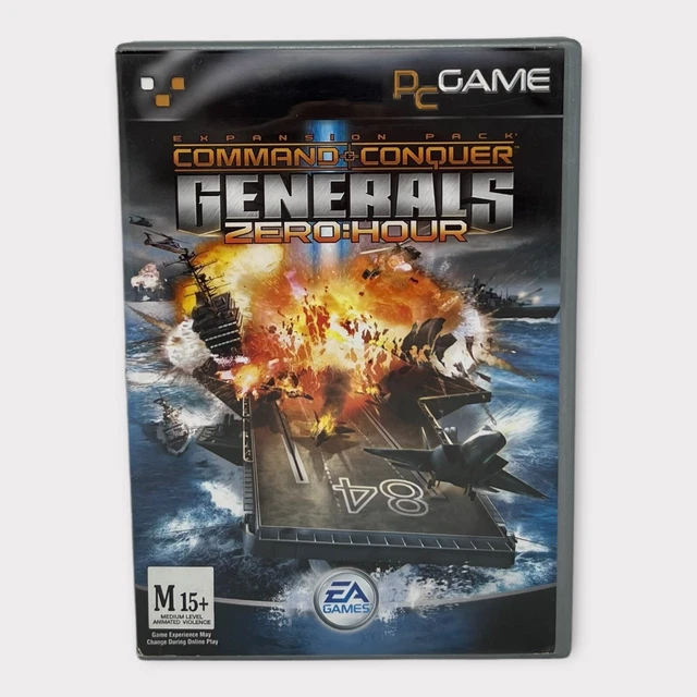 COMMAND & CONQUER: Generals - Zero Hour Expansion Pack for Windows PC (2 Discs) $23.99 - PicClick AU