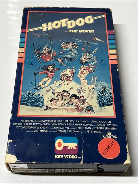HOT DOG THE Movie (Key Video VHS, 1993) David Naughton FREE SHIPPING £ ...