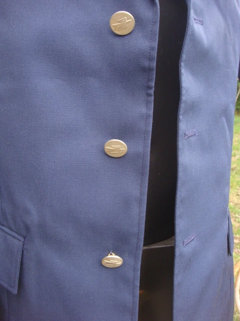 ANCIENNE VESTE DE facteur années 70, poste, ptt, uniforme, postman ...