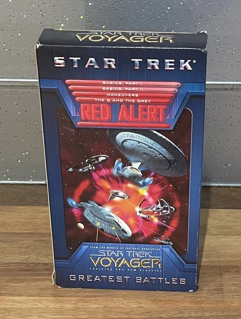 STAR TREK GREATEST Battles VHS Video Cassette Red Alert 1998 Paramount ...