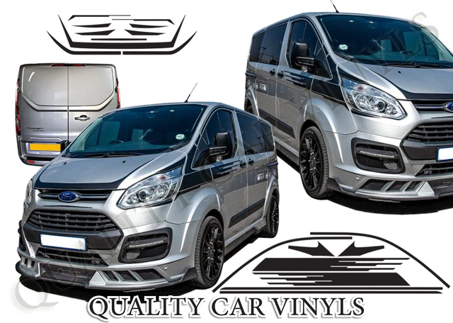 FORD TRANSIT CUSTOM racing stripes full kit vinyl decal graphic RS425 £ ...