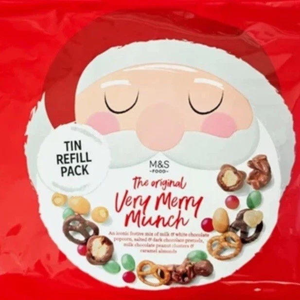 M&S VERY MERRY Munch Mix Sweets Refill Pack 460g, Milk & White ...