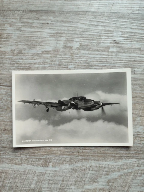 MESSERSCHMITT ME 110 Bomber Flieger Luftwaffe 2.WK (14x9) Orig. Foto ...