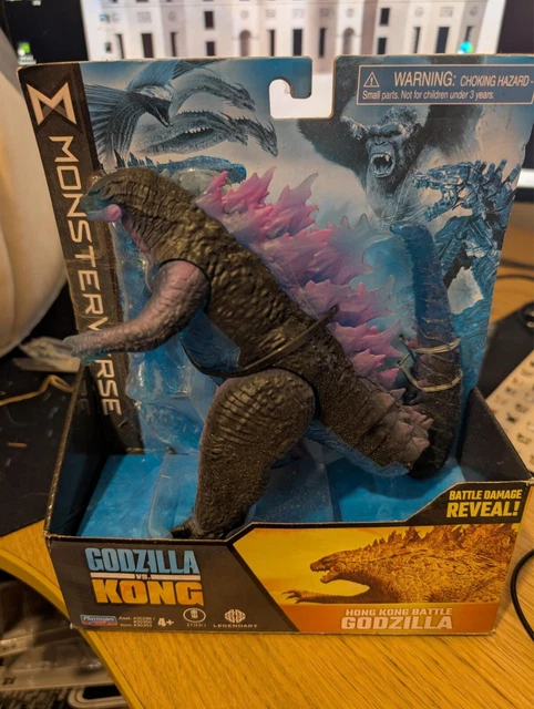 NEW MONSTERVERSE GODZILLA Vs. Kong 6-Inch Figure - Hong Kong Battle ...