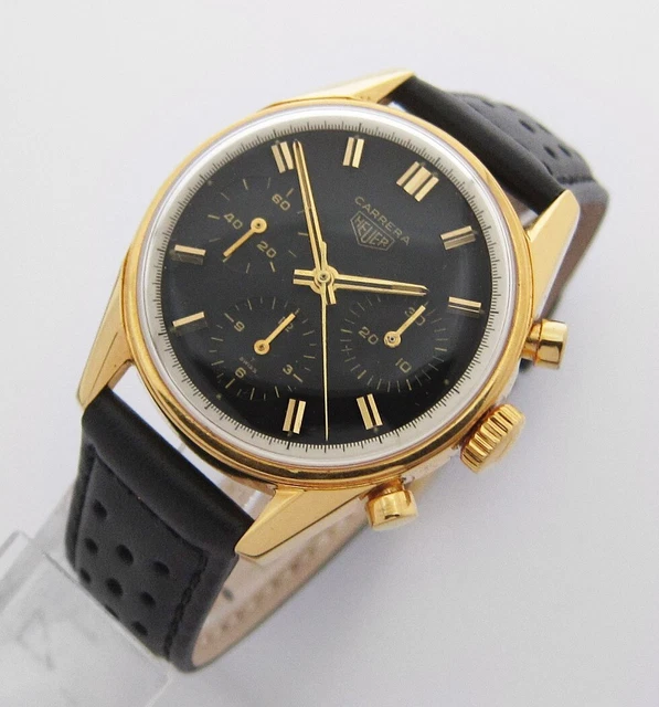 HEUER CARRERA 12 ref.2448n Vintage Chronograph Valjoux 72 Mark II £ ...