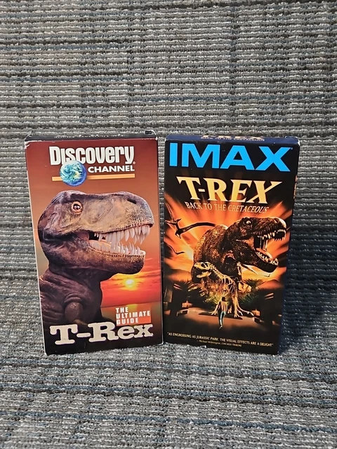 T REX VHS Lot T-Rex Back To The Cretaceous/T-Rex Ultomate Guide £6.70 ...