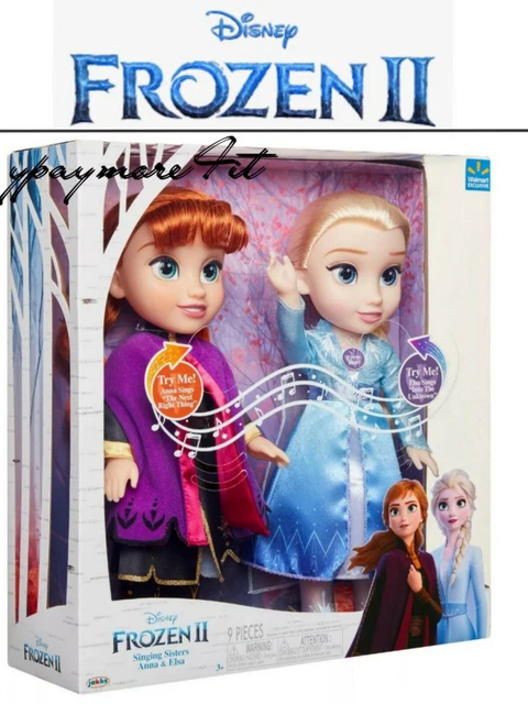 DISNEY FROZEN II 2 Singing Sisters Anna & Elsa Interactive Feature ... DISNEY FROZEN II 2 Singing Sisters Anna & Elsa Interactive Feature ...