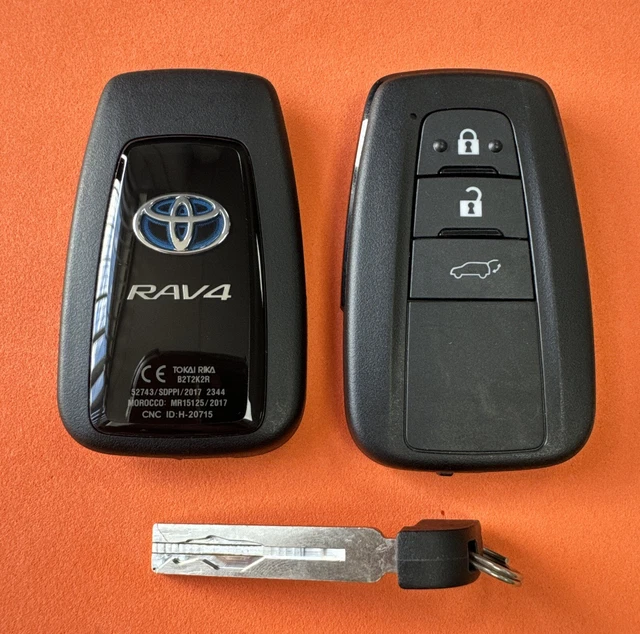 GENUINE TOYOTA RAV4 3 Button Remote Smart Key Fob Keyless Go, Tokai ...