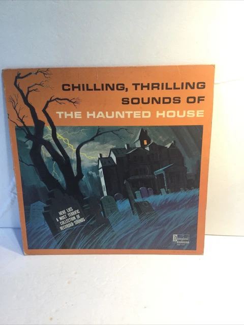 VINTAGE 1964 THE Haunted House Thrilling Sounds Disneyland Records ...