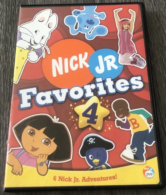 NICK JR FAVORITES Vol 2 DVD Blues Clues Lazy Town Little Bill ...