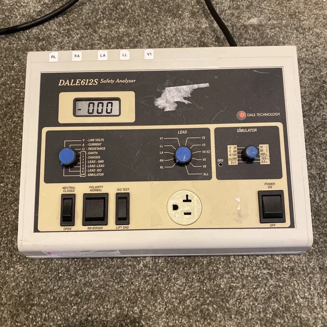 DALE TECHNOLOGY 612S Benchtop Electrical Safety Analyzer Tester ...
