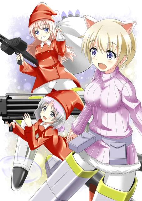 WORLD WITCHES SERIES Sanya Eila Nikka Official Orihinal Laminated ...