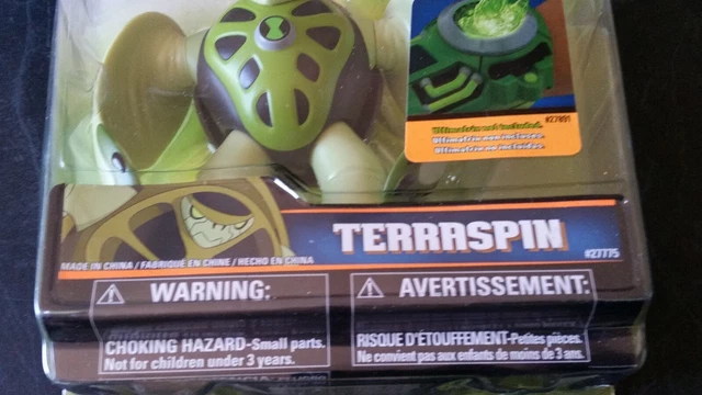 BEN 10 TEN terraspin ultimate alien EUR 42,24 - PicClick FR
