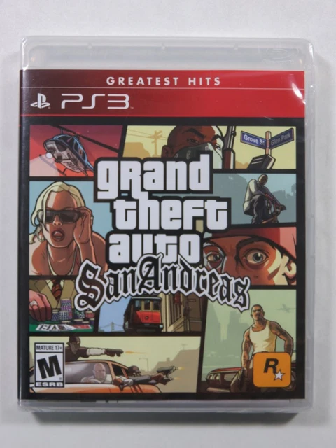 GRAND THEFT AUTO (Gta) San Andreas Sony Playstation 3 (Ps3 Greatest ...
