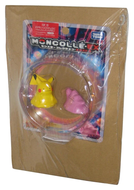 POKEMON SOLEIL & Lune Takara Tomy Moncolle-Ex Ditto & Pikachu Figurine ...