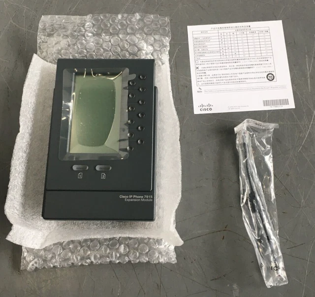 🔥NEW🔥 CISCO CP-7915 UC Phone Key Expansion Module - 7962G 7965G 7975G ...