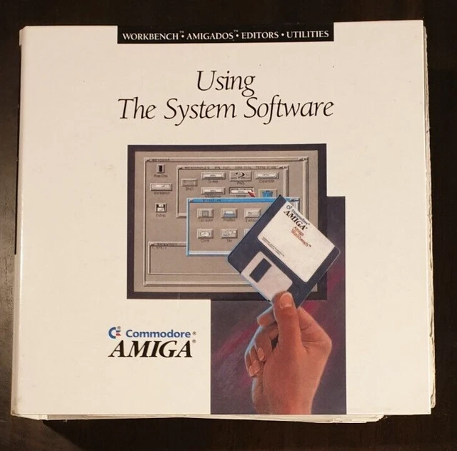 COMMODORE AMIGA USING The System Software Manual. Workbench, AmigaDOS ...