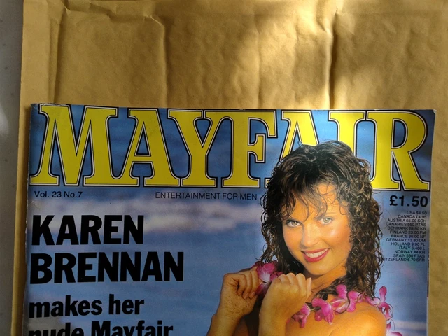 MAYFAIR MAGAZINE VOL 23 No 7 featuring Karen Brennan, Rare And ...