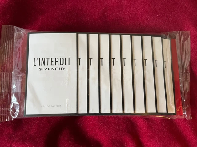 GIVENCHY L'INTERDIT X10 1ml travel size sample £10.15 - PicClick UK