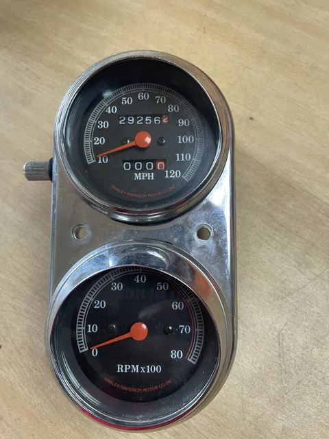 GENUINE HARLEY DAVIDSON EVO Dyna Speedometer £120.00 - PicClick UK
