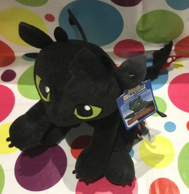 DREAMWORKS TOOTHLESS HOW To Train Your Dragon Build A Bear Soft Plush ...