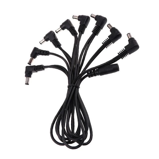 ELECTRIC GUITAR EFFECT Pedals Adapter 9V 1a Power Supply Cable 8-Way £7 ...