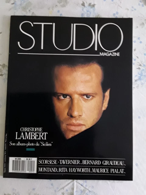 MAGAZINE STUDIO /N°1/CRISTOPHE LAMBERT-SCORCESE-RITA HAYWORTH-PIALAT ...