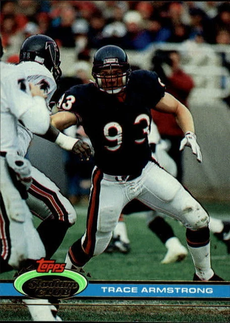 1991 STADIUM CLUB Football Card #135 Trace Armstrong EUR 1,87 - PicClick FR