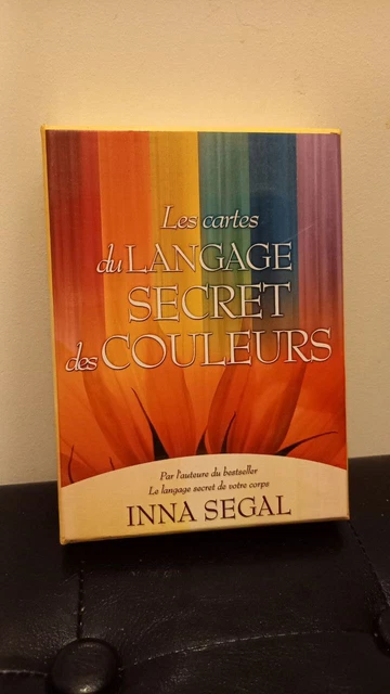 CARTES DU LANGUAGE Secret des couleurs. De INNA SEGAL. Boite avec ...