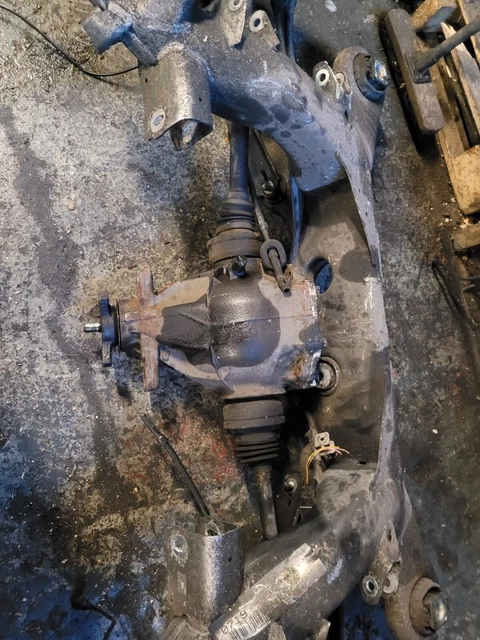 MERCEDES SL R230 Sl350 500 Rear Suspension Corner Hub Carrier Knuckle ...