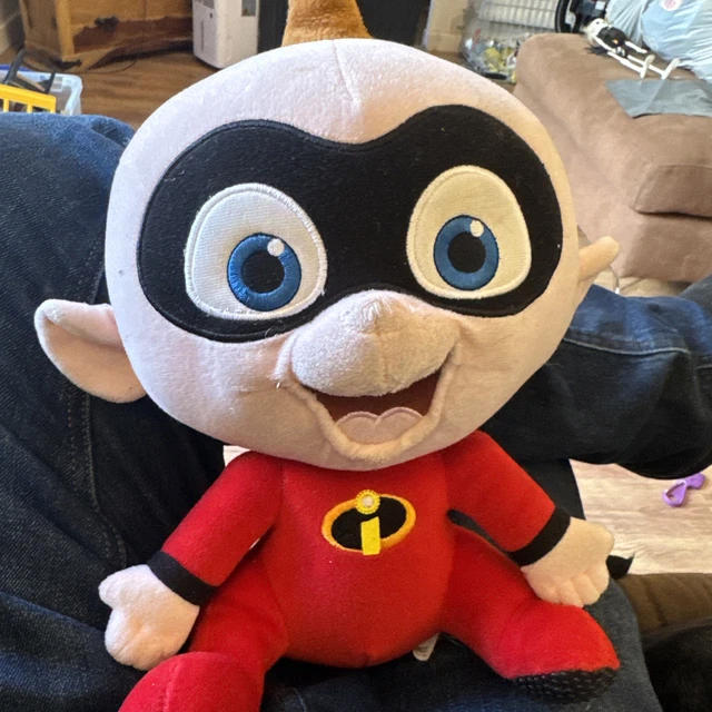 DISNEY STORE BABY Jack Jack Pixar The Incredibles 13” Plush Stuffed ...