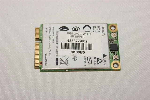 HP WWAN HSDPA UMTS Card 483377-002 #2762_08 £13.23 - PicClick UK