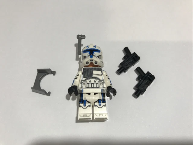CAPTAIN REX NO PAULDRON Genuine Lego Minifigure Star Wars (Set 75367 ...
