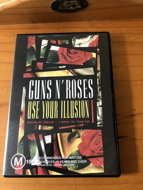 GUNS N' ROSES - Use Your Illusion II, World Tour 1992 In Tokyo - DVD, VG $18.00 - PicClick AU