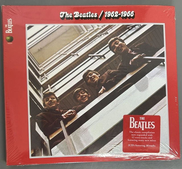 THE BEATLES 1962-1966 The Red Album Remastered 2 CD Album Digipak BRAND NEW £11.50 - PicClick UK