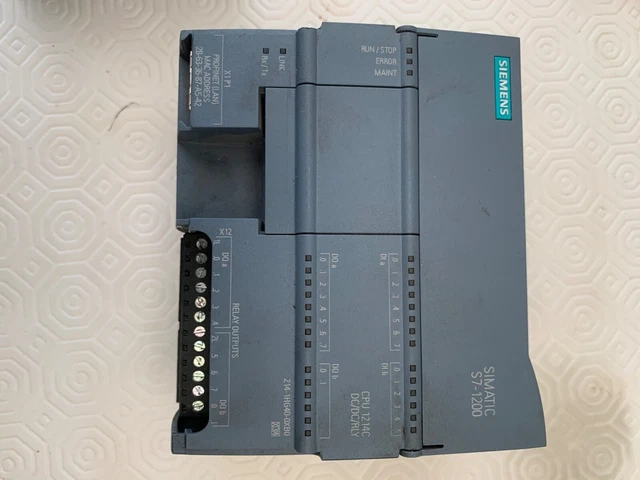 SIEMENS SIMATIC S7-1200 CPU 1214C SM1223 DD/RLY 6ES7223-1PL32-OXBO EUR ...