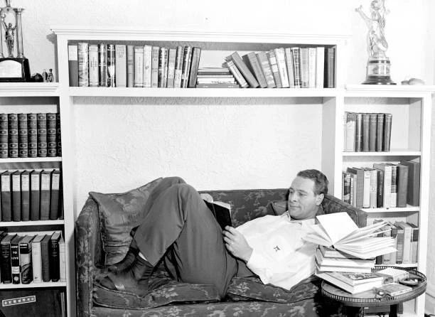 LOU GEHRIG YANKEE first baseman takes it easy in his New Rochelle ...