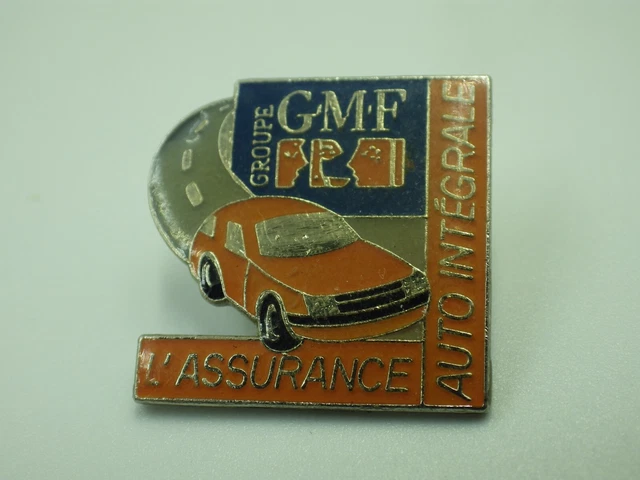 PIN'S VINTAGE COLLECTOR pins publicitaire GMF assurance Lot PX017 EUR 3 ...