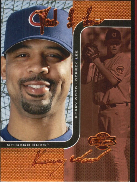 2006 TOPPS COSIGNATEURS changeant de visage carton rouge #9B Derrek Lee ...