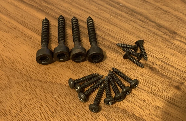 B&W BOWERS WILKINS DM602 Speaker Baffle Woofer Genuine Screws Set DM603 ...