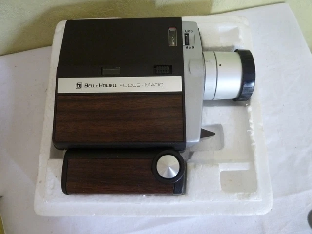CAMÉRA SUPER 8 BELL & HOWELL JAPAN Modèle 309 Notice et Boite £38.58 ...