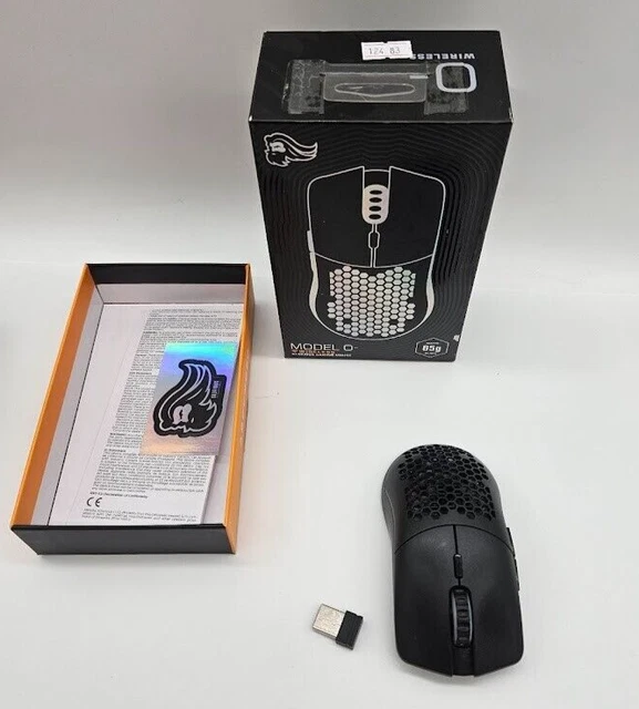 GLORIOUS - MODEL O Minus Wireless Honeycomb RGB Gaming Mouse - Matte ...