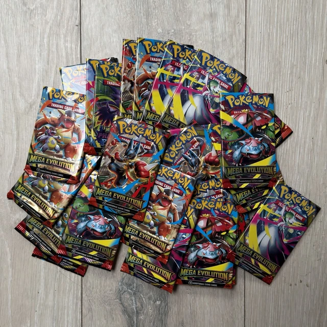 POKEMON TCG MEGA Evolution & Phantasmal Flames Trading Card Job Lot ...