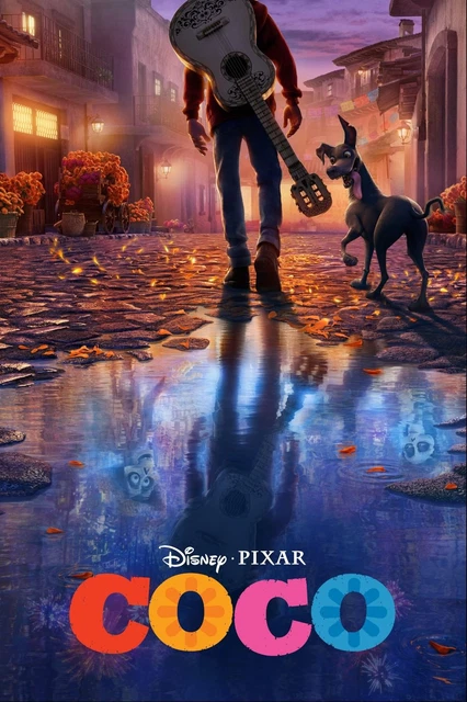 COCO DISNEY PIXAR Movie Poster Film A4 A3 Art Print Cinema #4 £6.34 ...