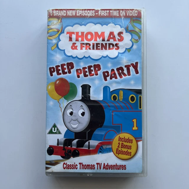 THOMAS THE TANK Engine & Friends – Peep Peep Party (VHS Video) – Good ...