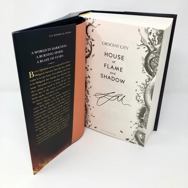 SARAH J. MAAS House of Flame and Shadow | SIGNED B&N Exclusive Book ...