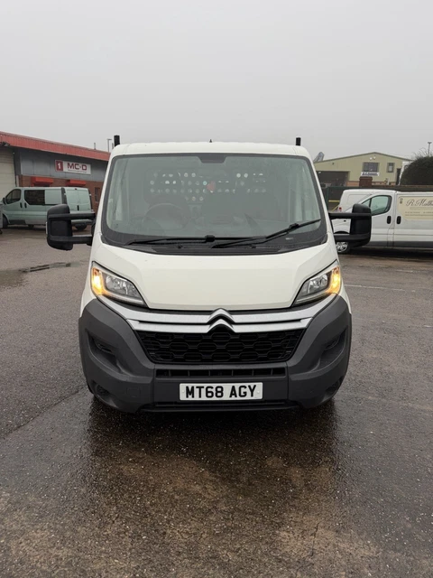 2018 CITROEN RELAY Lwb 2.0 Adblue Manual Drop Side Truck White £4,250. ...